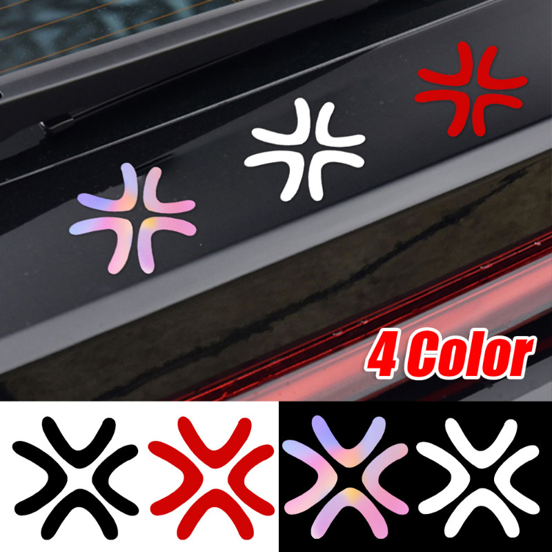 Angry Bursting Car Reflective Sticker - Waterproof Helmet Decals - for ...
