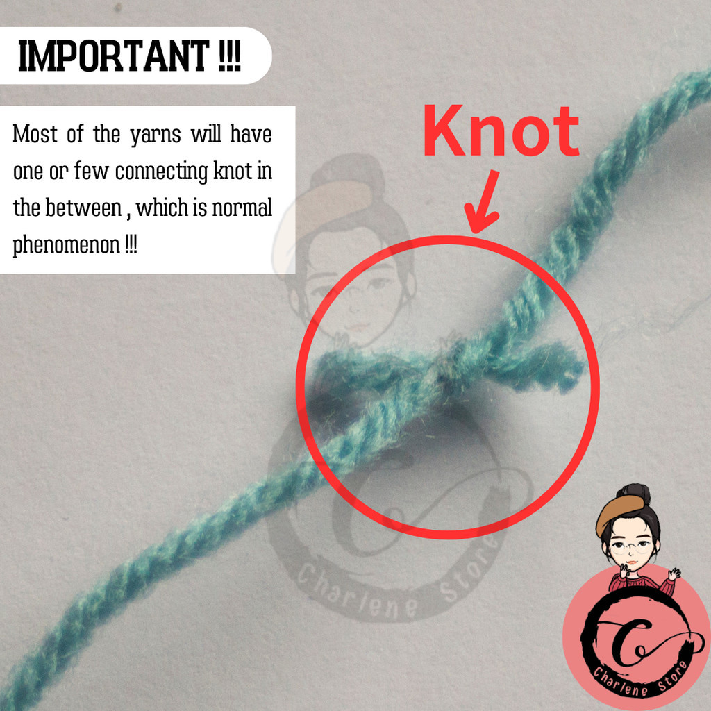Ready Stock 1-45 Korean Cotton Thread 25G Yarn 4PLY Yarn Benang Kait ...