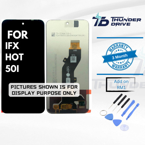 Thunder Drive Compatible For INFINIX HOT 50I LCD Touch Screen | Shopee ...