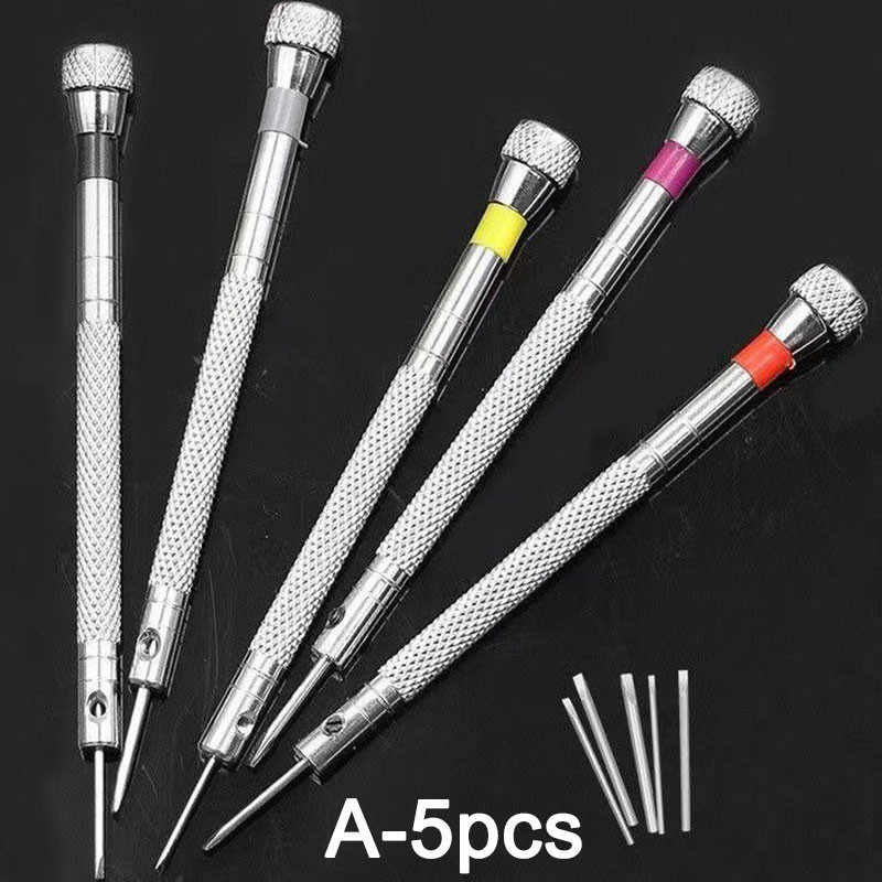 Screwdriver Watchmaker Watch Repair Tool Slotted Screw 5pcs 10pcs ...