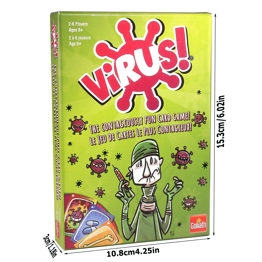 New Style English Version Virus! Virus Infection Card Game Family ...
