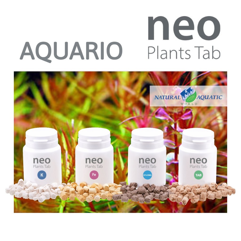 Aquario Neo Plants Tab (TAB 1, K, Fe, St.Long) | Shopee Malaysia