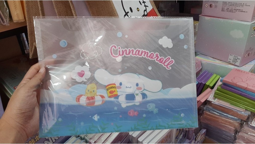 Cinnamoroll A4 Pocket File | Shopee Malaysia