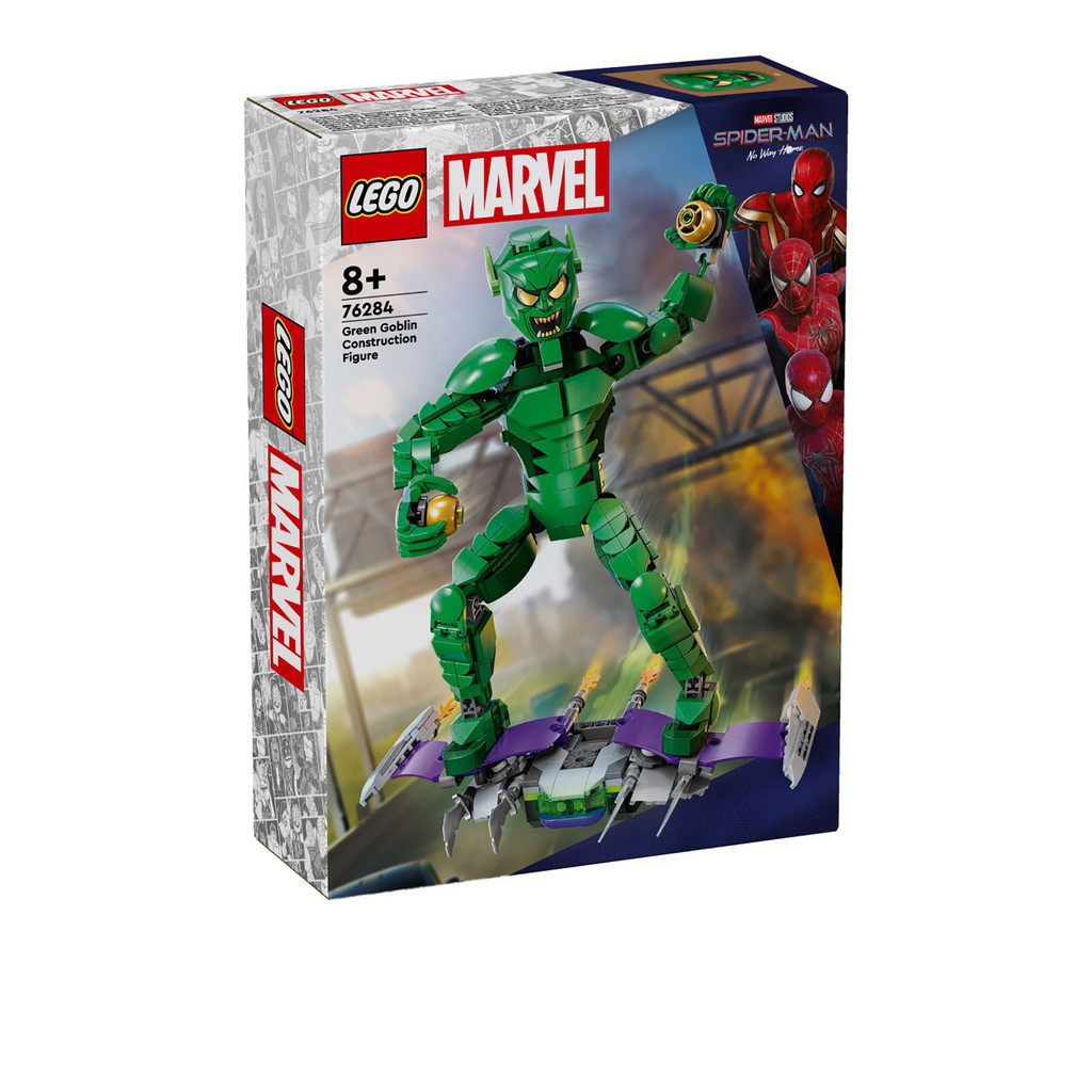 LEGO 76284 Marvel Green Goblin Construction Figure Building Toy Set ...