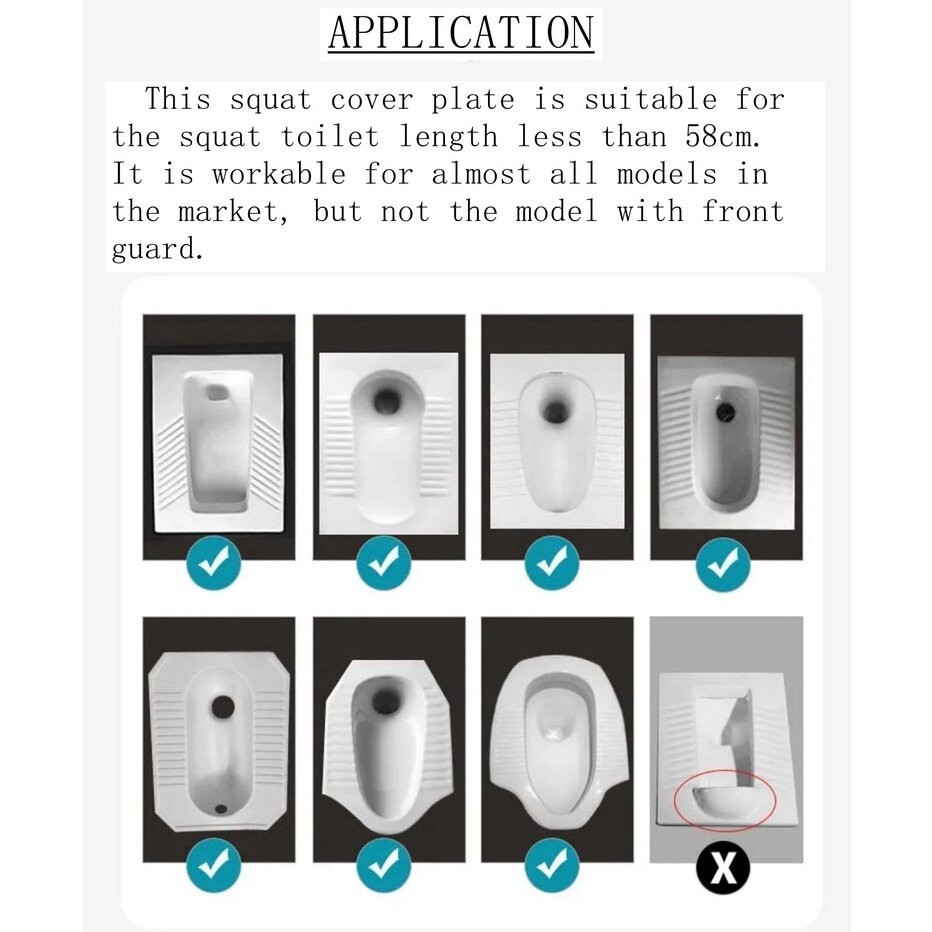 Squatting Pan Cover Squat Toilet Cover Toilet Squat Cover Toilet Squat ...