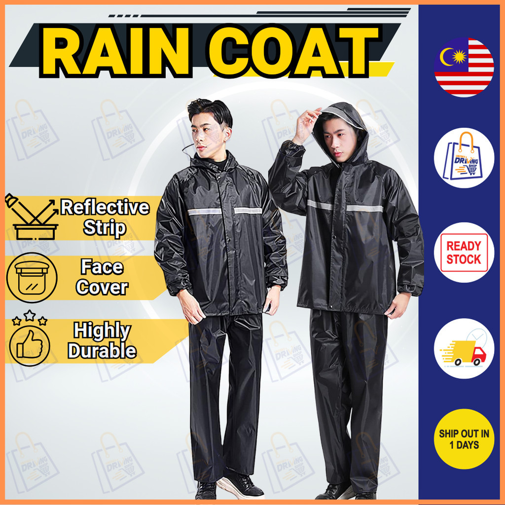 Motorcycle Rain Coat Motorcycle Rain Suit Baju Hujan Motor Waterproof ...