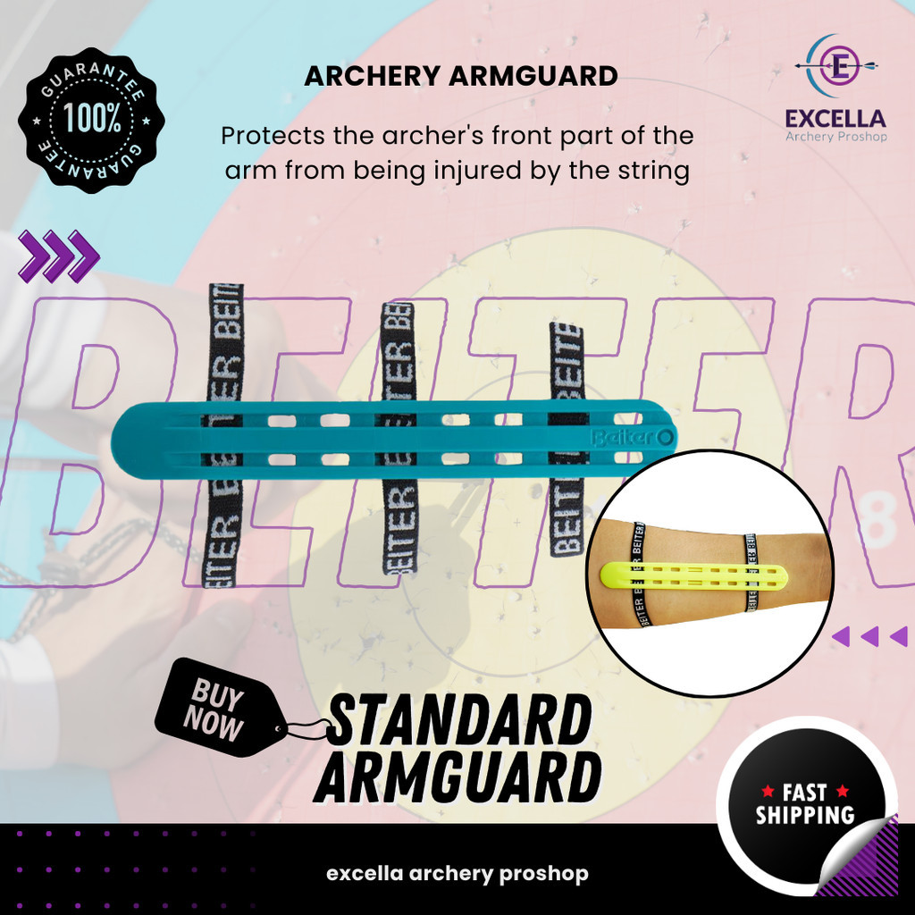 Beiter Standard Armguard / Excella Archery Proshop / Sport / Memanah ...