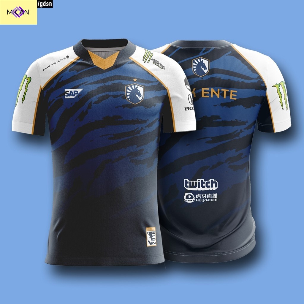 MICAN [Starting]Dota 2 LOL CSGO ML PUBG Team Liquid Jersey Tshirt gKxl | Shopee Malaysia