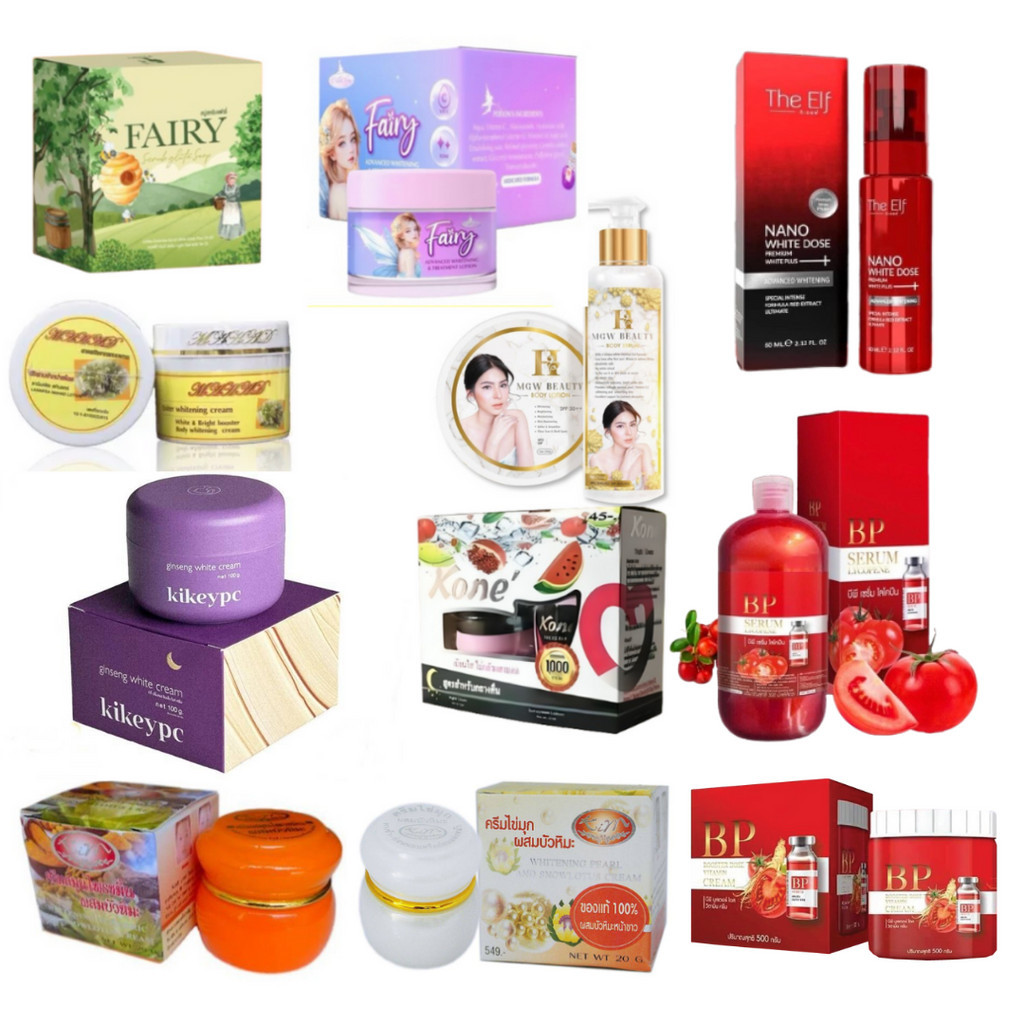 VIRAL THAILAND Skincare Fairy Gluta Scrub Skindose Soap Kone Set MGW ...