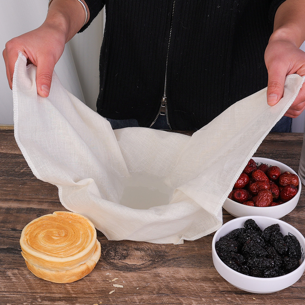 Reusable Ultra Fine Muslin Cloth for Straining Cooking Baking Large ...