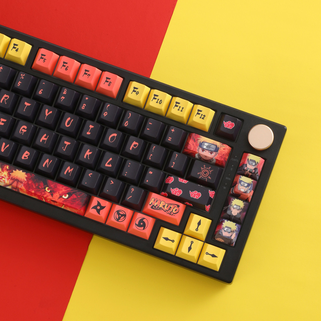 Japanese Anime Keycaps Cherry Profile PBT 126 Keys Keycap One Piece ...