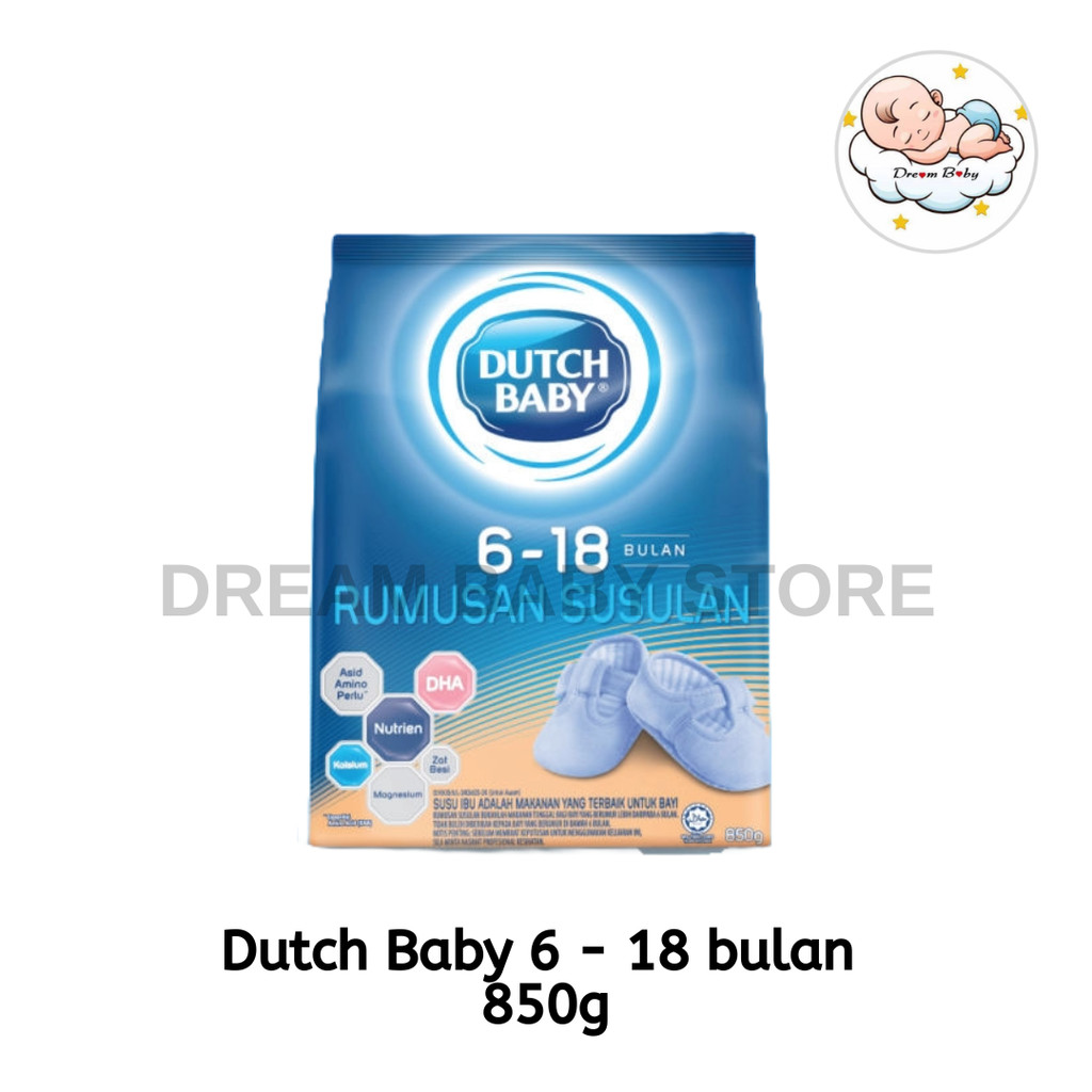 Dutch Baby Milk Formula 6-18 Months (850g) | Shopee Malaysia