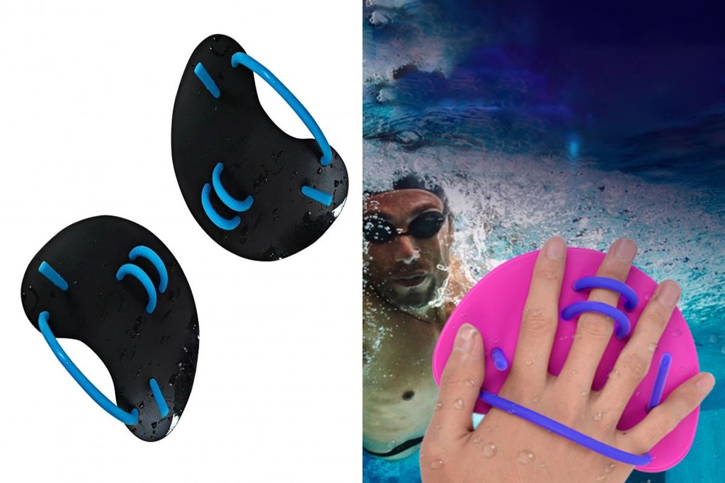 Ber Durable Swim Paddles Kids Swim Paddles Adjustable Kids Swim Fins ...