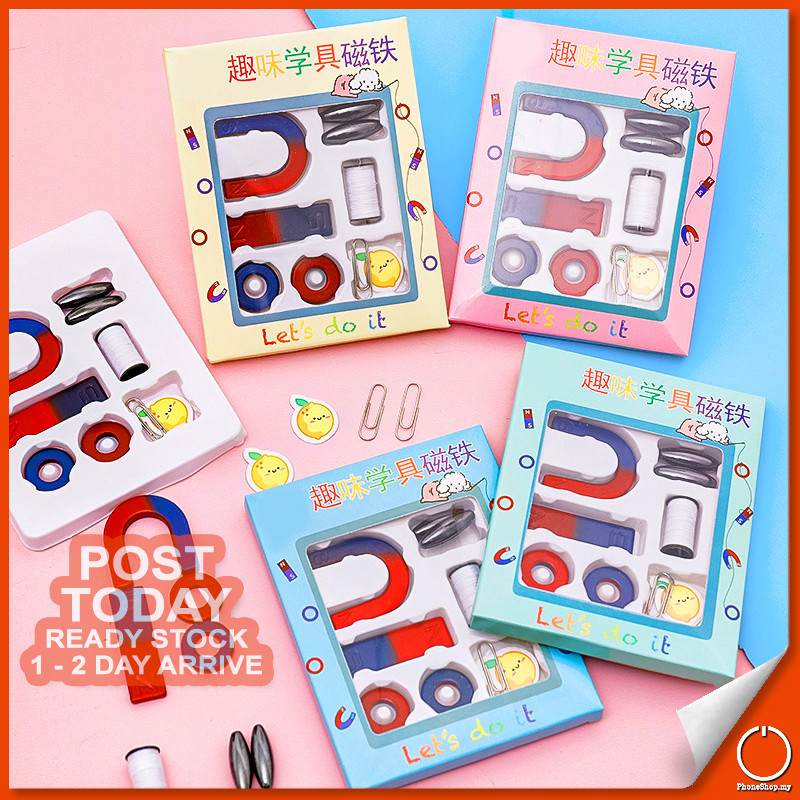 𝐄𝐍𝐇𝐀𝐍𝐂𝐄 𝐋𝐄𝐀𝐑𝐍𝐈𝐍𝐆 Magnet Play Set Magnetism Experiment Science Kit ...