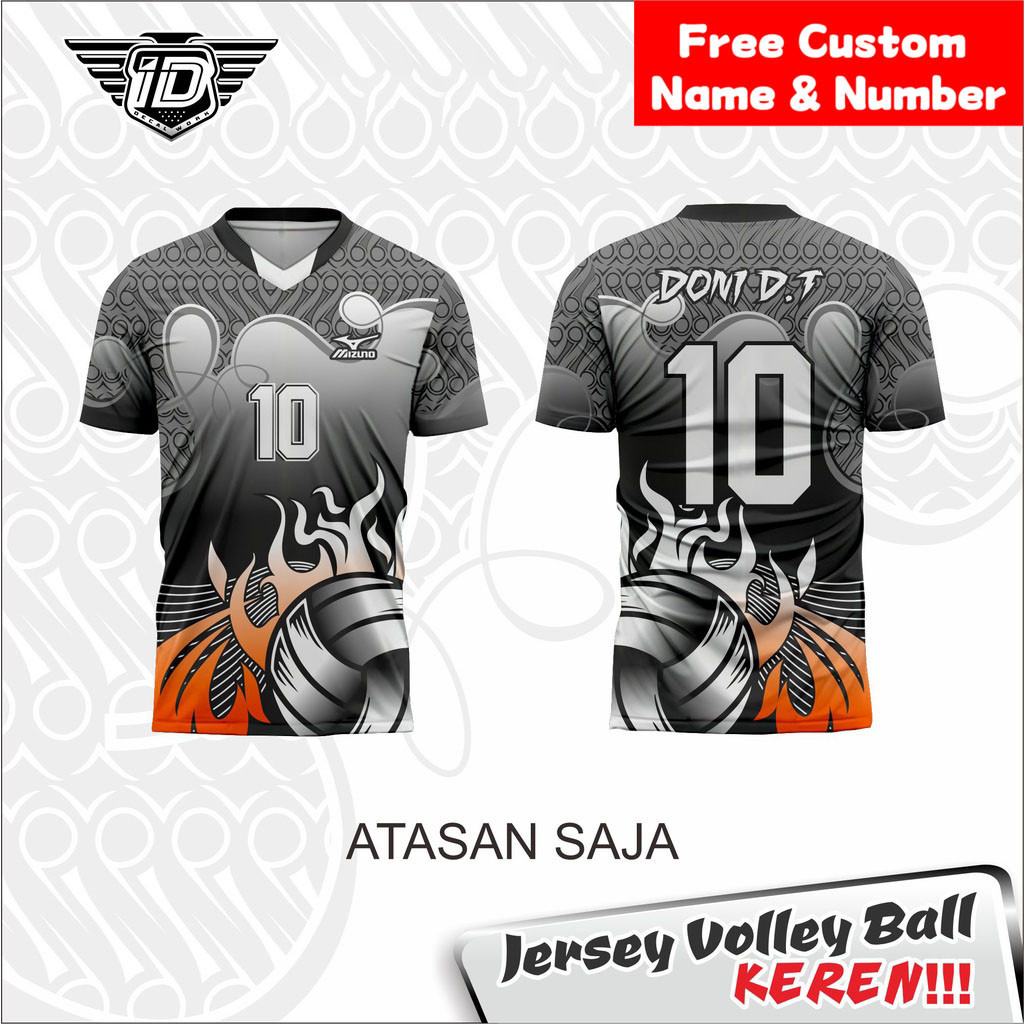 【Free Custom Name & Number】Volleyball Sublimation T shirt [NEW] VOLLEYBALL FULLY SUBLIMATED ...