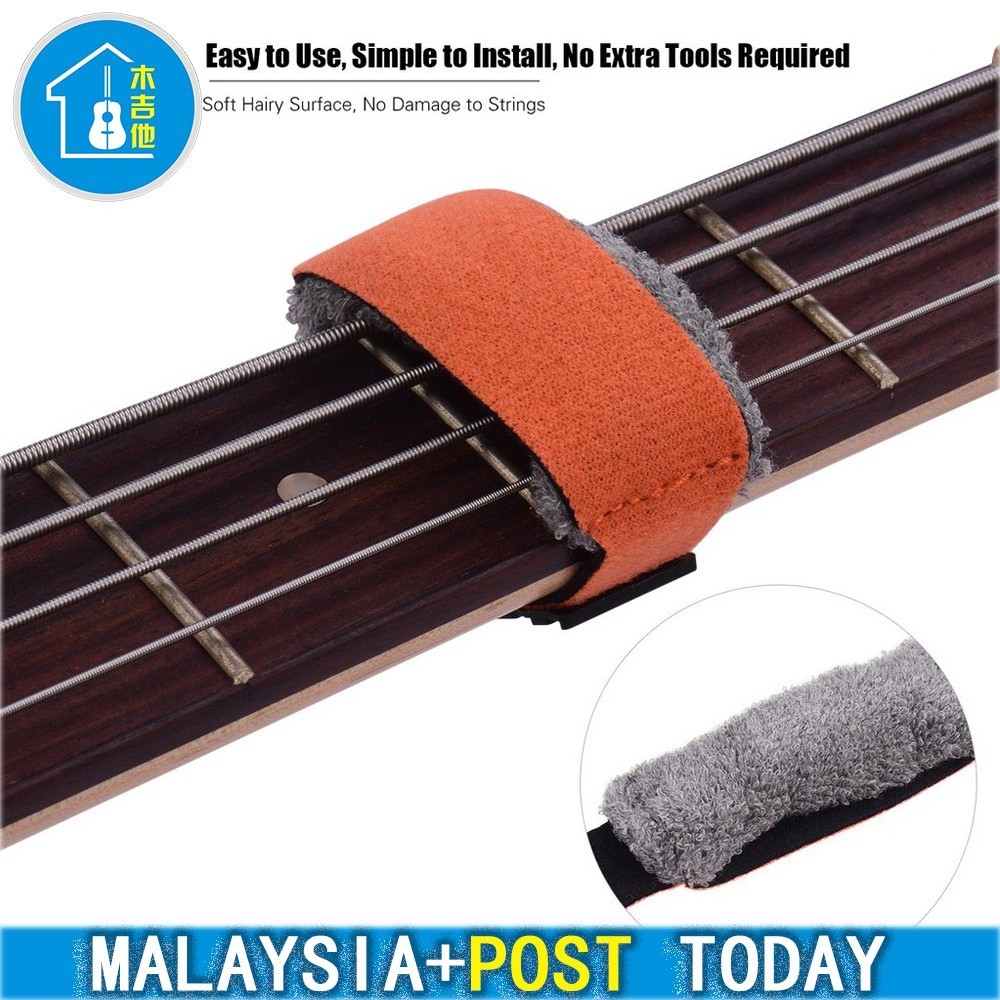 Guitar Fret Wrap String Mute Fretboard Muter Wraps for Acoustic Classic ...