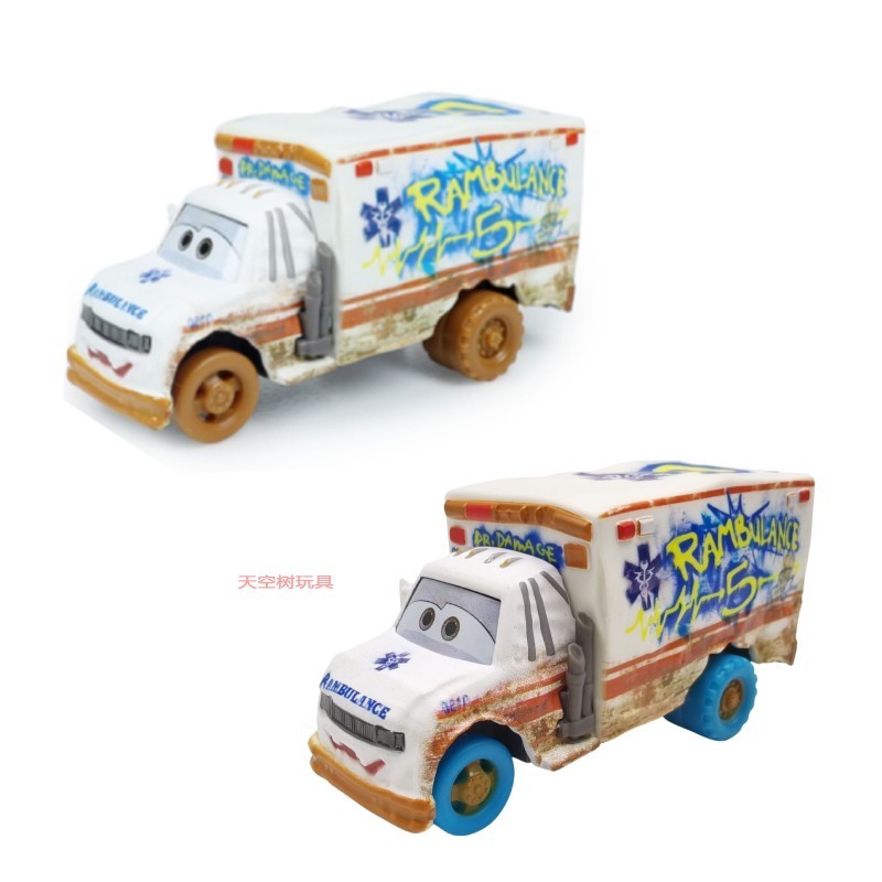 Disney Pixar Cars 3 Dr. Damage Rambulance Racing Mr. Arvy Car Children ...