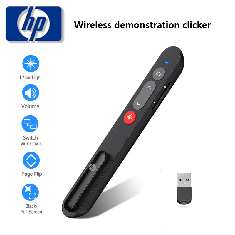 HP Wireless Presentation Pointers USB Pointers Presenter Pen for Powerpoint PPT Pen Remote ...