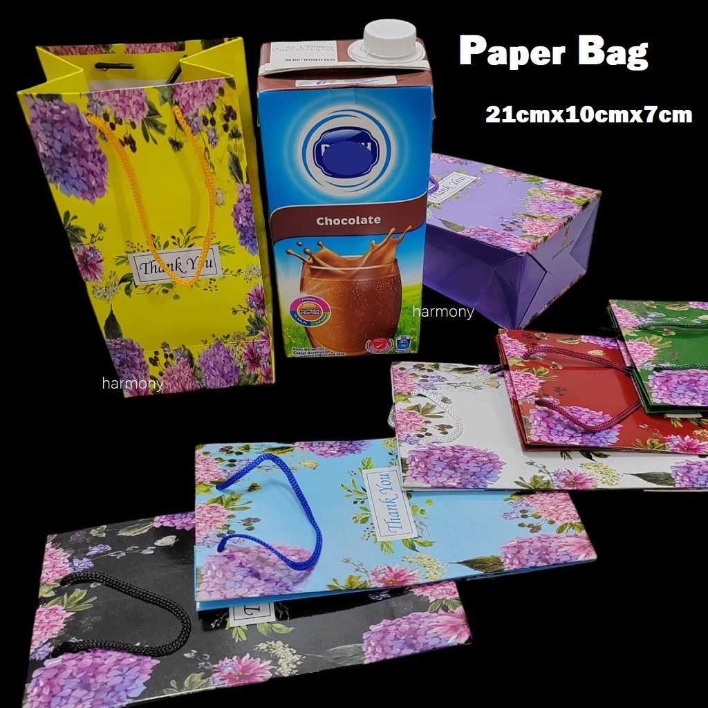 100pcs PAPER BEG Murah 21CM X 10 CM X 7CM Paper Beg Air Kotak Besar ...