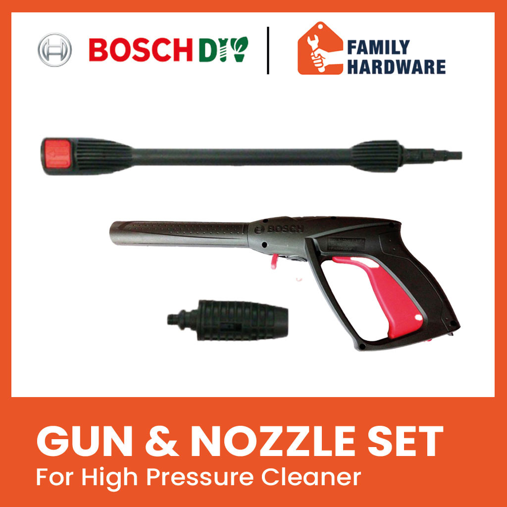 BOSCH High Pressure Cleaner Gun And Nozzle Set For Aqt 33-11,Aquatak ...