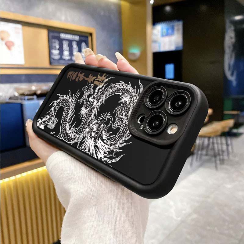 Case For Infinix Hot 50 Pro Plus / Hot 50i / Hot50 Case Luxury Dragon ...