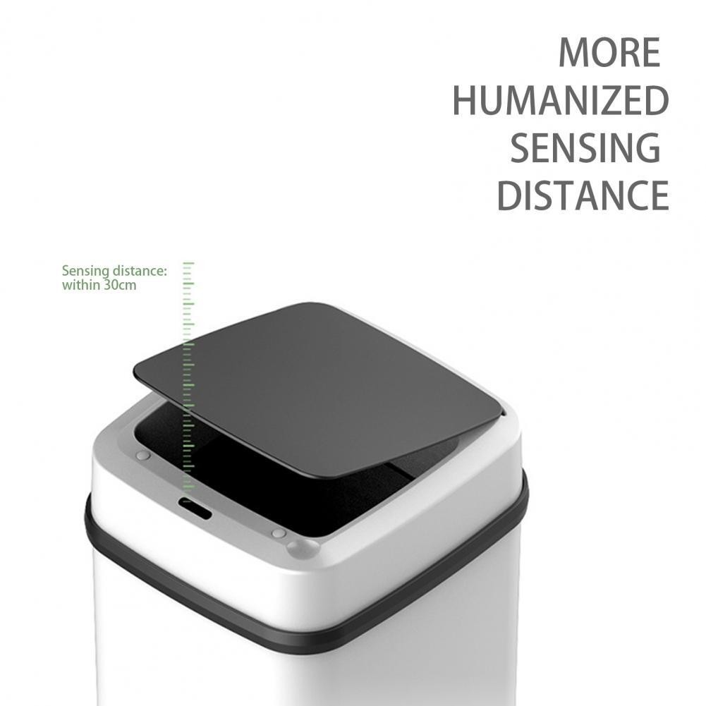 12L Smart Automatic Household Electronic Can Kitchen Trash Toilet ...