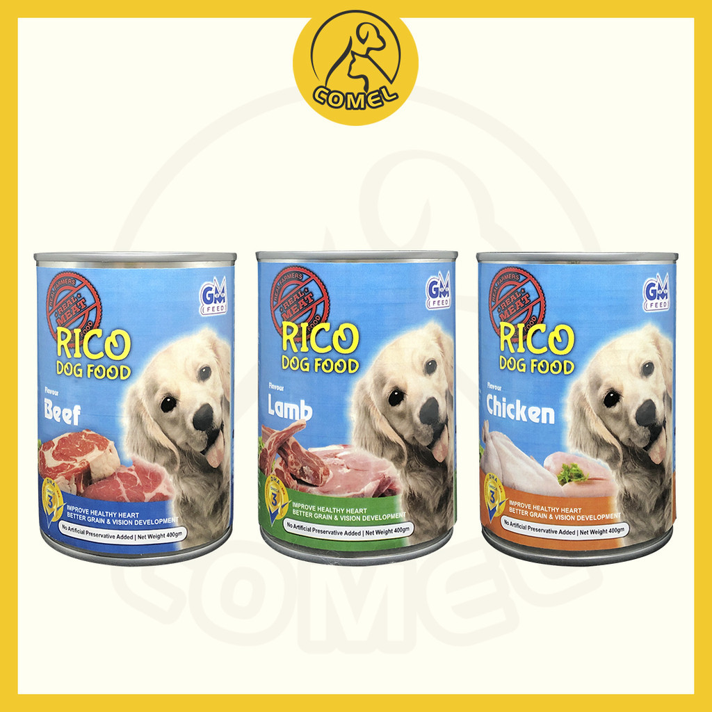 Rico Dog Canned Food/Dog Wet Food 400g | Shopee Malaysia
