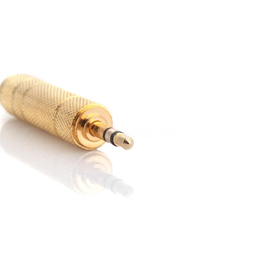 Audio Jack Adapter Convertor Stereo Plug Socket for Electric Guitars ...