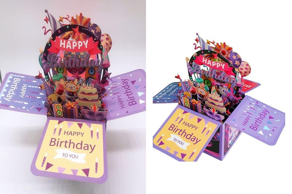 Happy Birthday Card 3d Birthday Card Handcrafted Happy Birthday 3d ...