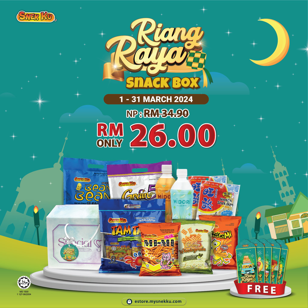 Snek Ku Riang Raya Snack Box | Shopee Malaysia
