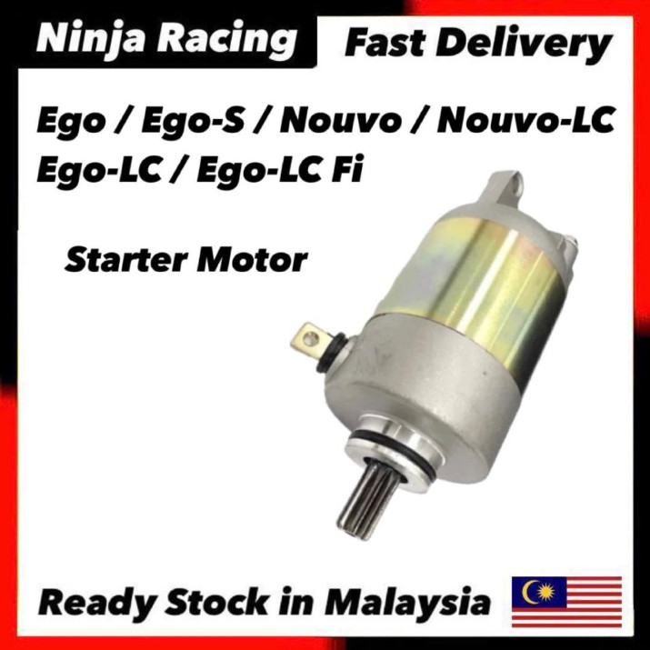 Starter Motor Yamaha Ego V1 Old Lama EgoS Ego S Nouvo LC NouvoLC Ego LC ...