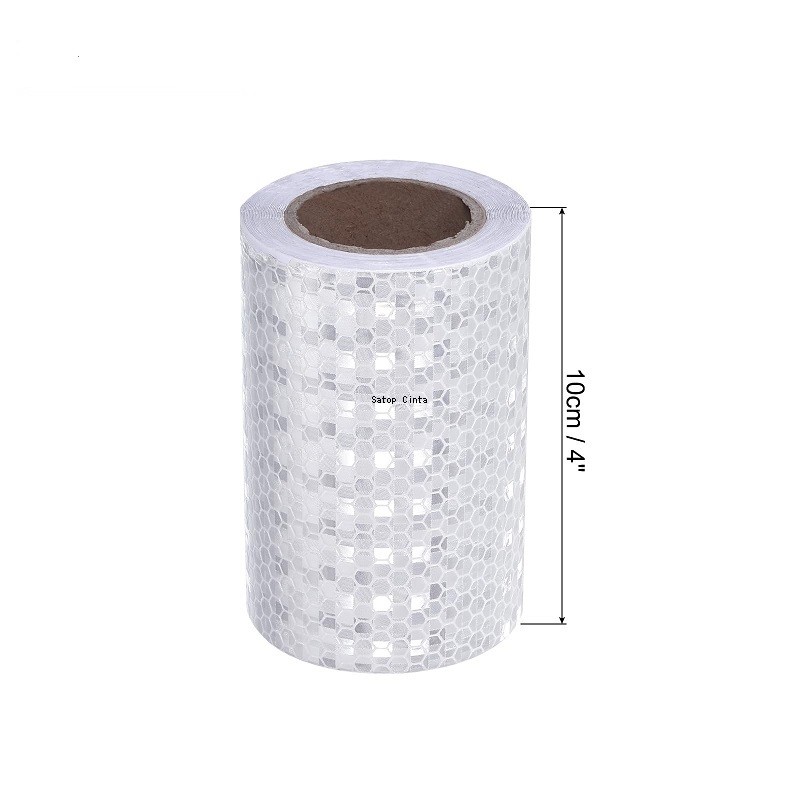 2.5cm/5cm/10cm/15cm/20cm*3M Reflective Car Stickers Shiny White ...