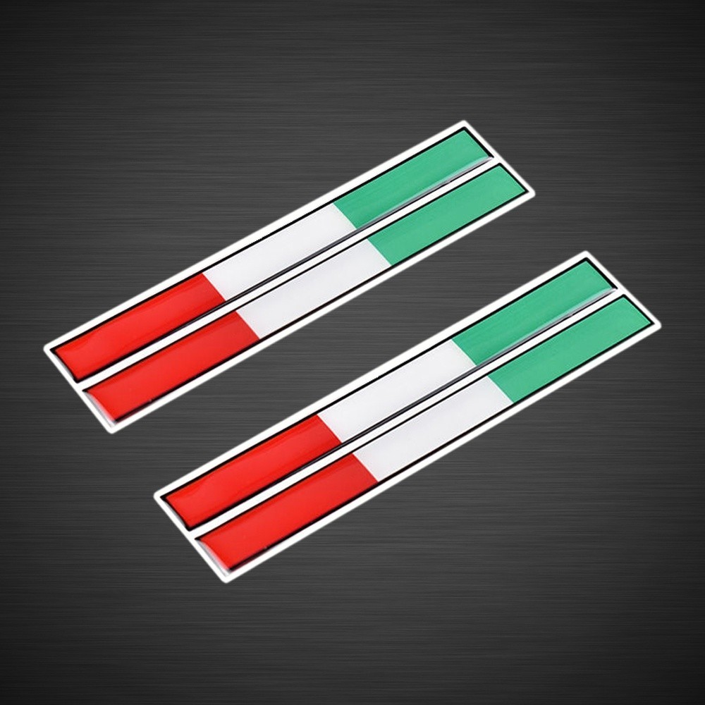 Italy Italian Flag Sticker Vespa Piaggio Motorcycle Scooter Motorbike ...