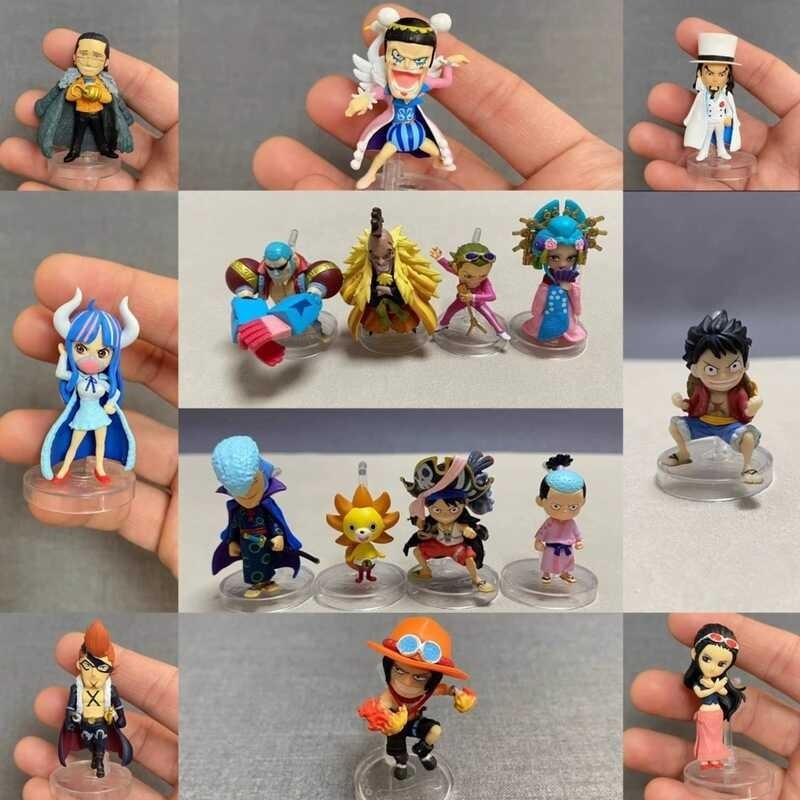 Bandai Gashapon One Piece Onepi No Mi 09 Nico Robin Rob Lucci Bon Clay ...