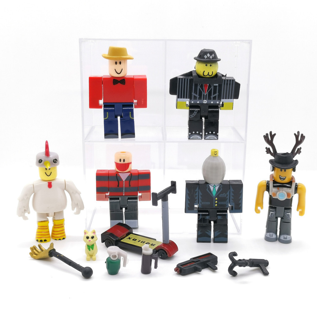Roblox Miniature Figures Set Block Minecraft Survival Game Collection ...