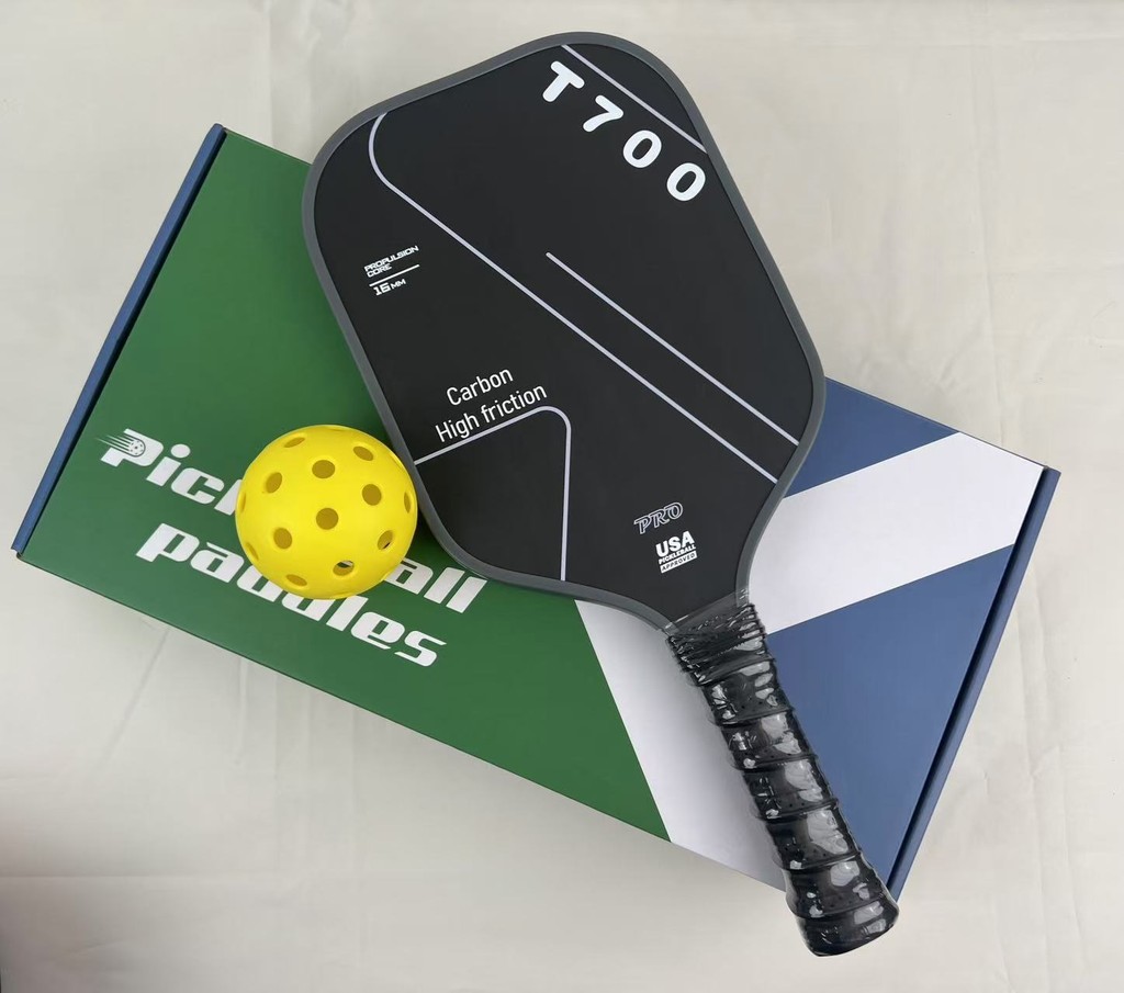 Pickleball Paddle Pro Racket T700 Frosted Pickleball Paddle Carbon ...