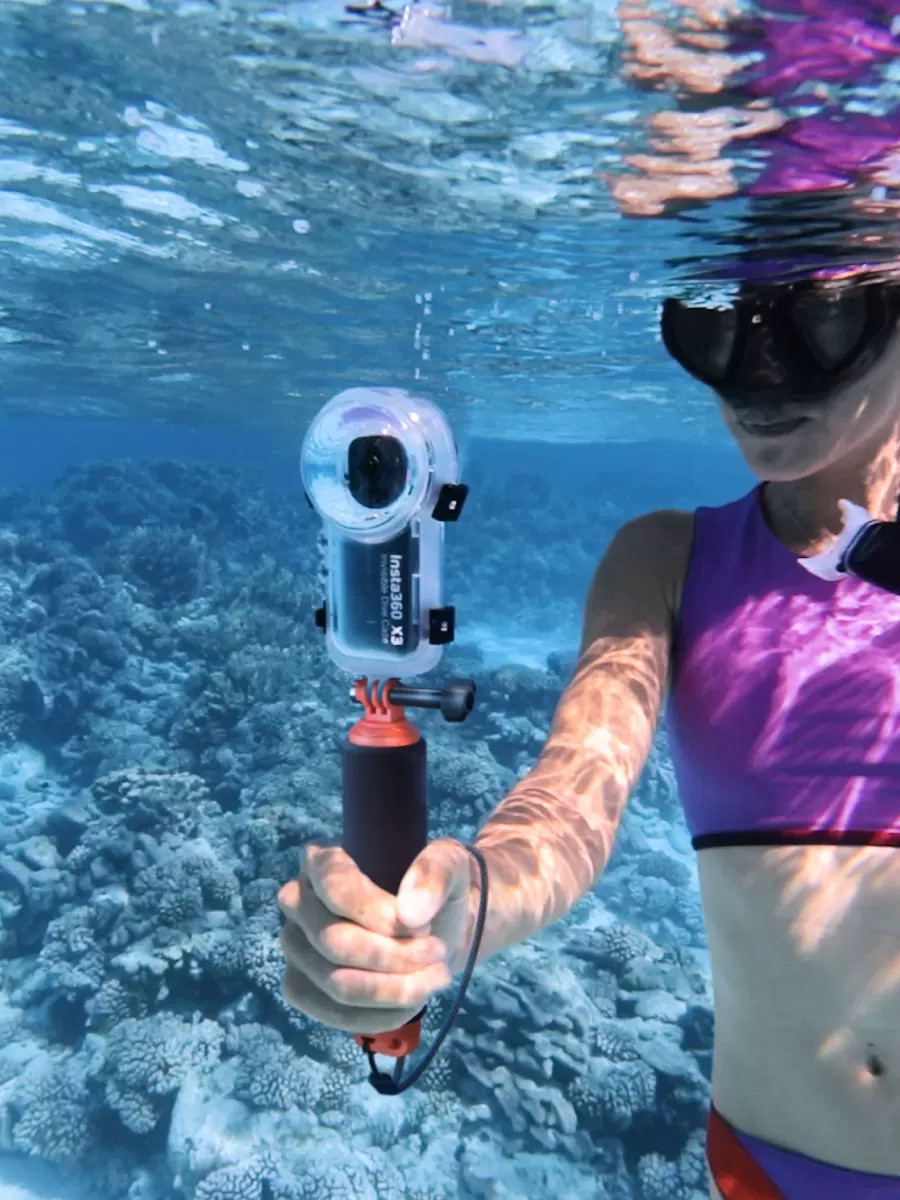 【Original New】insta360 Water Floating Hand Grip Handle Mount Float ...