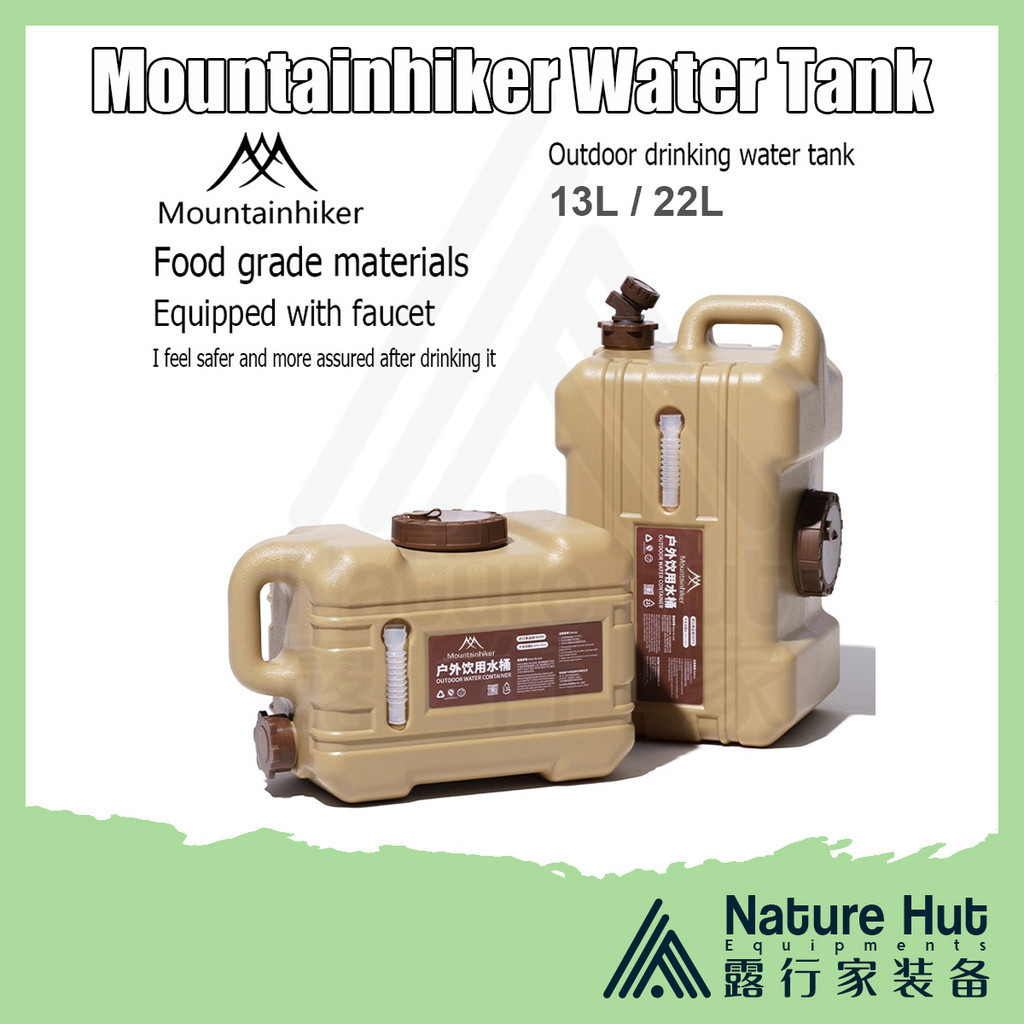 Mountainhiker Water Container Camping Bucket Outdoor Tank Portable ...