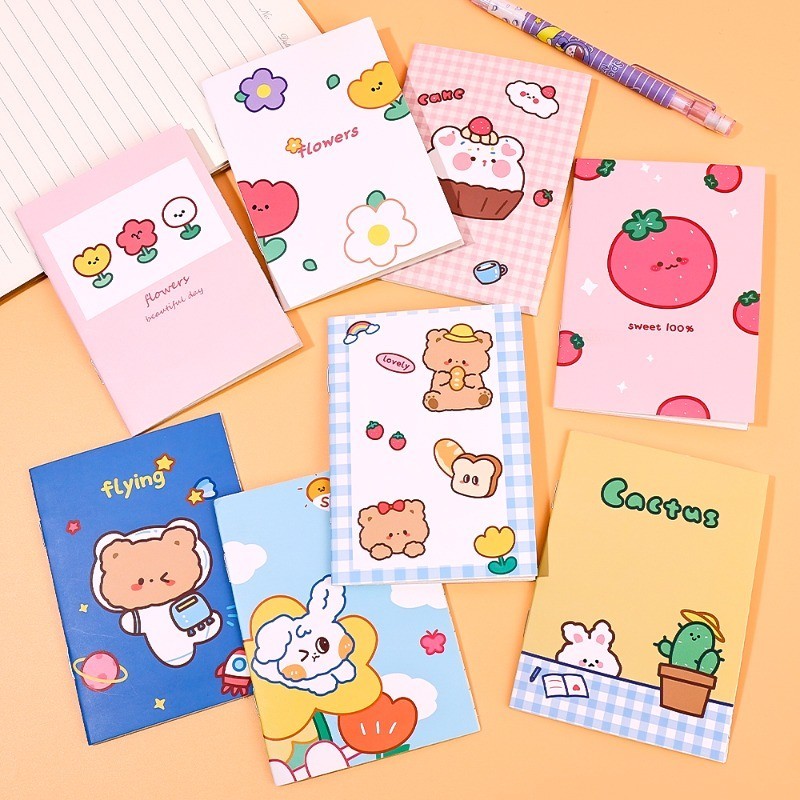 Mini Notebook - Student Stationery - Pupils Memo - Diary Notes Books ...