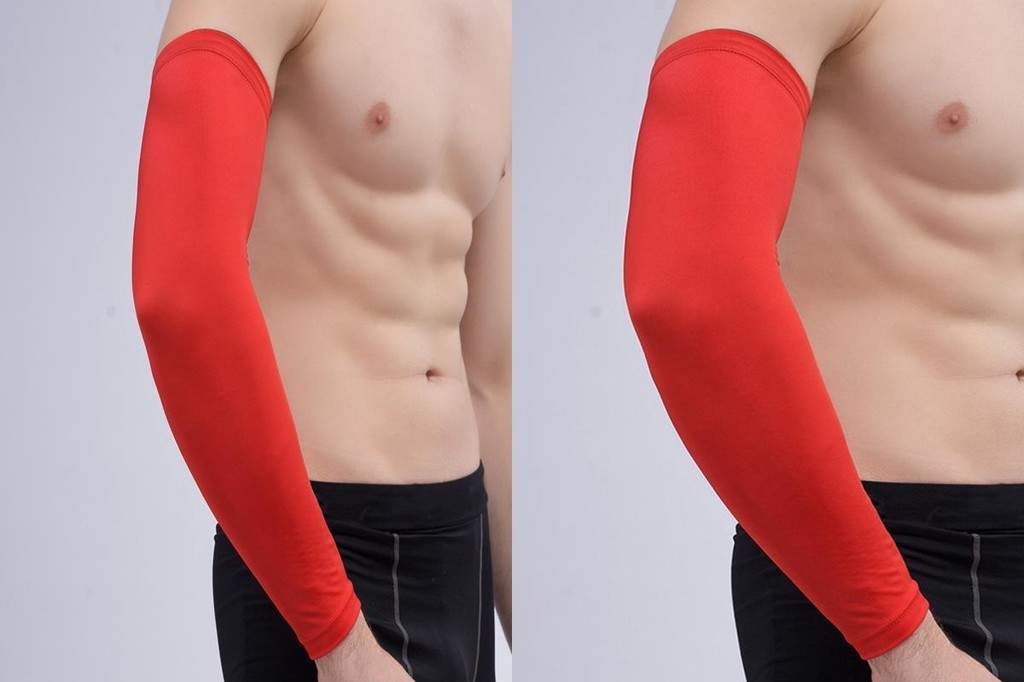 [Ready stock] Cooling Compression Arm Sleeve Muscle Compression Arm ...