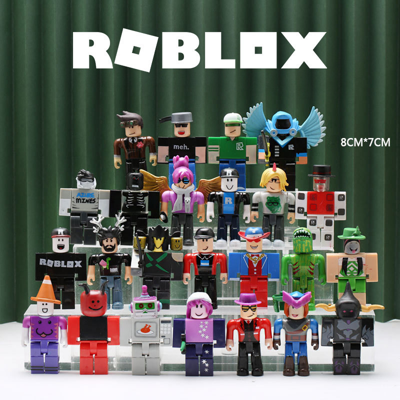 Roblox Miniature Figures Set Block Minecraft Survival Game Collection ...