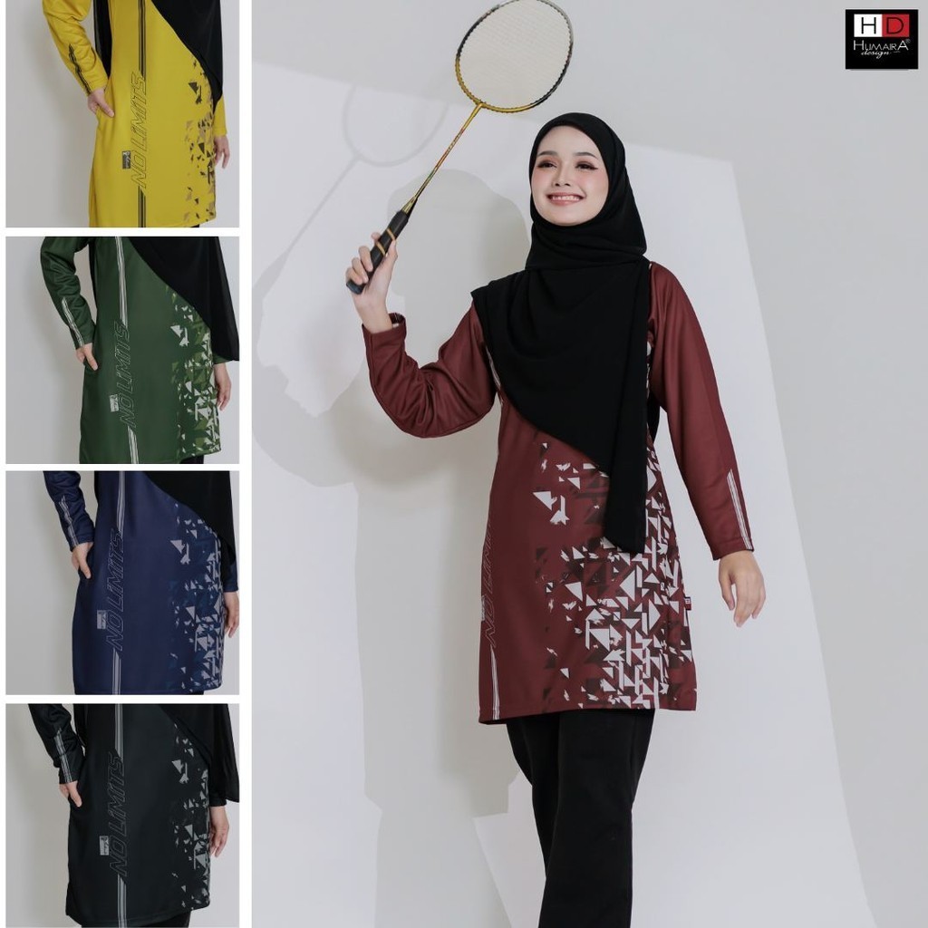 T shirt Jersey Humaira Sport Series 2024 (01) Size S-5XL | Shopee Malaysia