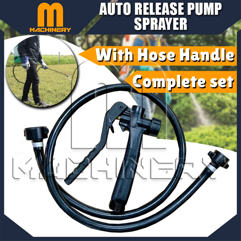 M.Machinery Auto Release Pump Sprayer with Hose Handle | Shopee Malaysia