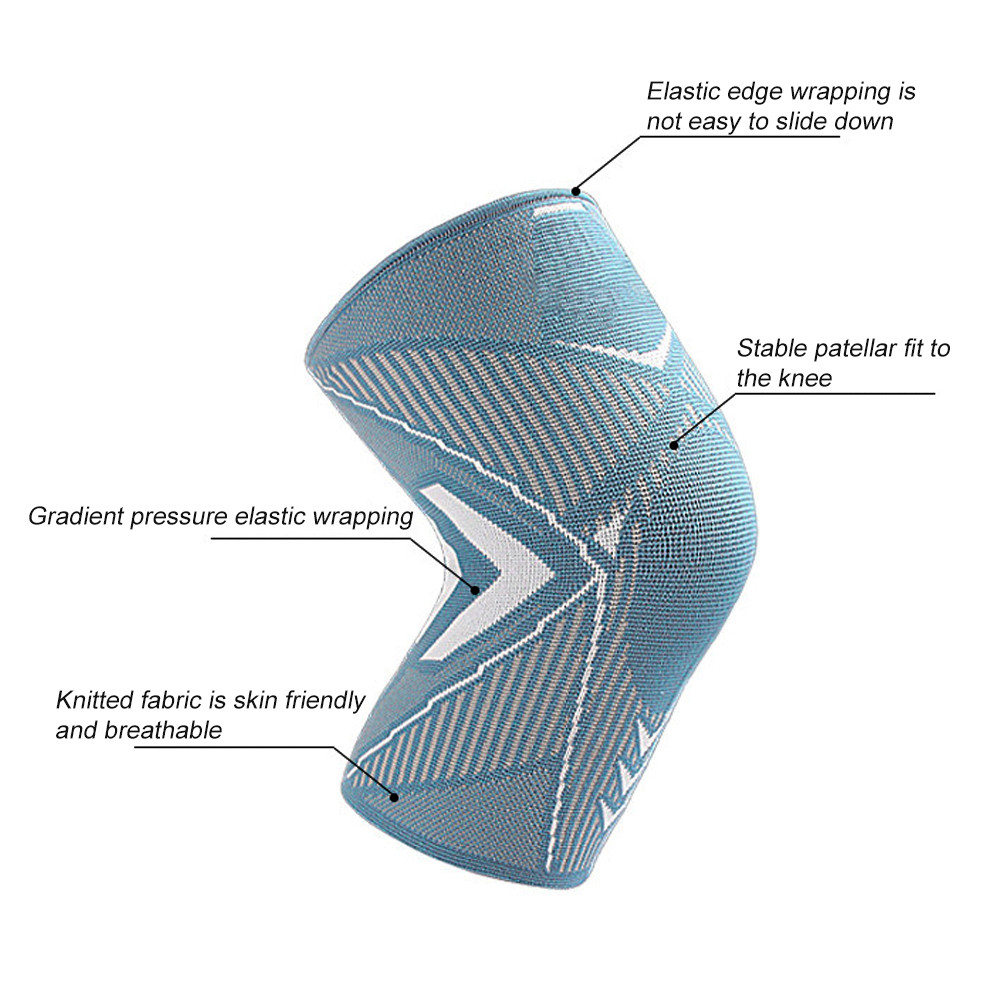 1Pcs Compression Knee Brace/Sleeve for ACL, MCL, Injury Recovery ...