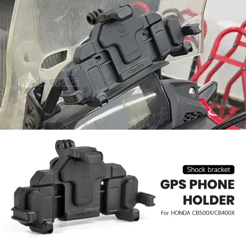 CB500X Motorcycle GPS Phone Holder Stand Navigation Stand Shock ...