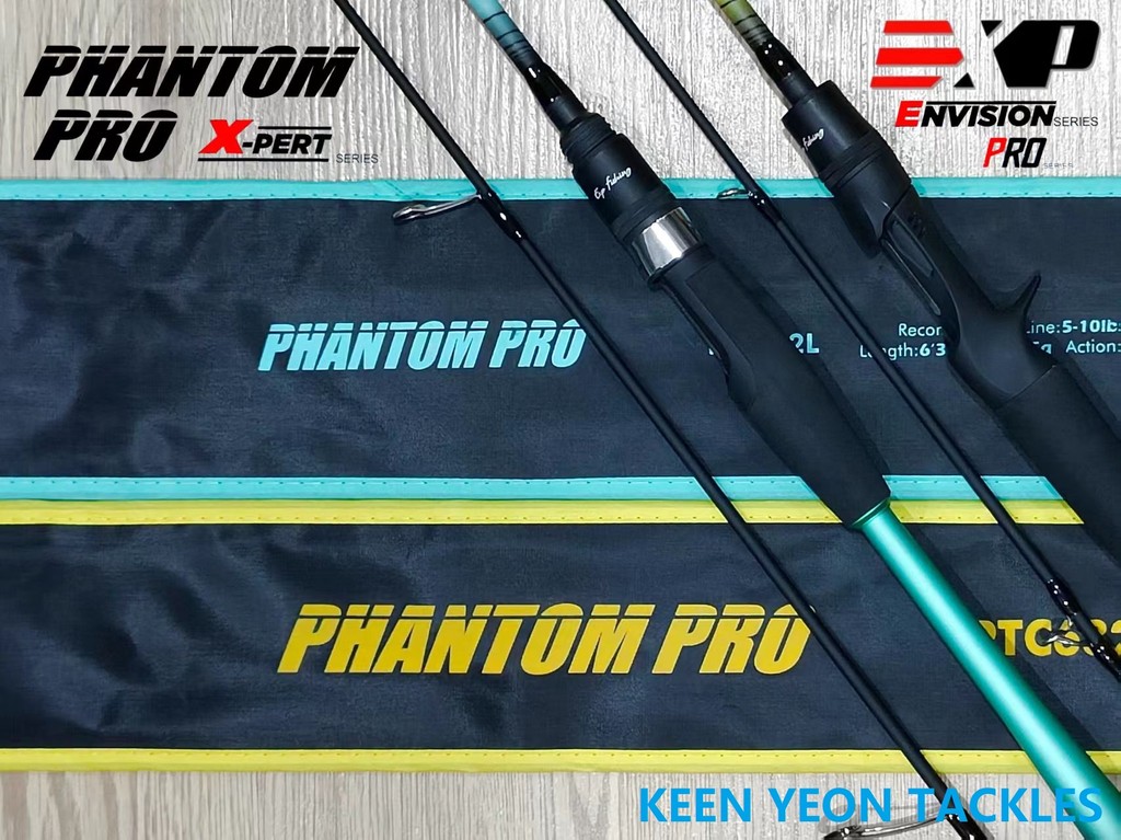EXP PHANTOM PRO FISHING ROD (SPINNING/ BAITCASTING) | Shopee Malaysia