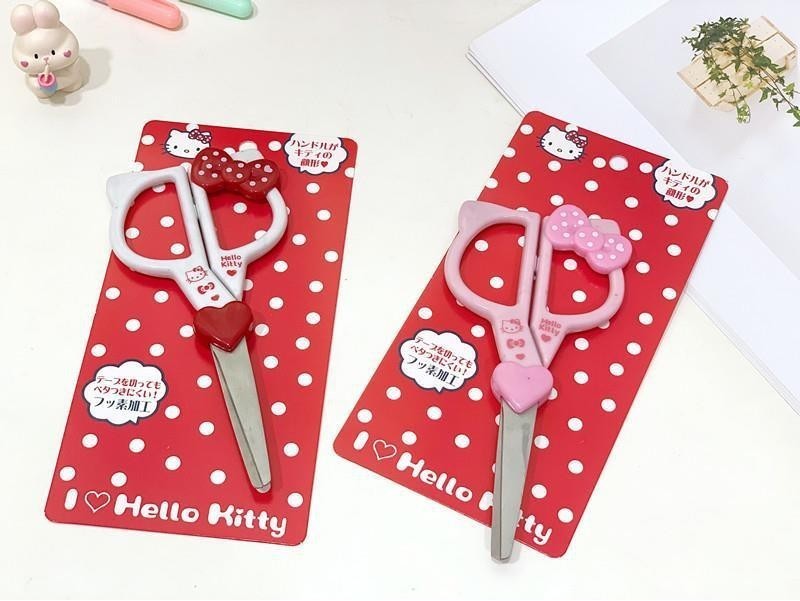 Kawaii Sanrio Scissors Hello Kitty My Melody Kuromi Cartoon Portable ...