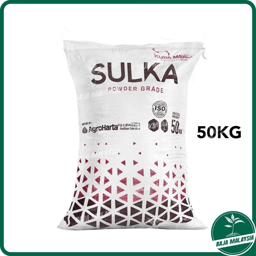 AGROHARTA Sulka Powder Grade 50kg Fruit Inducer Fruiting Fertiliser ...