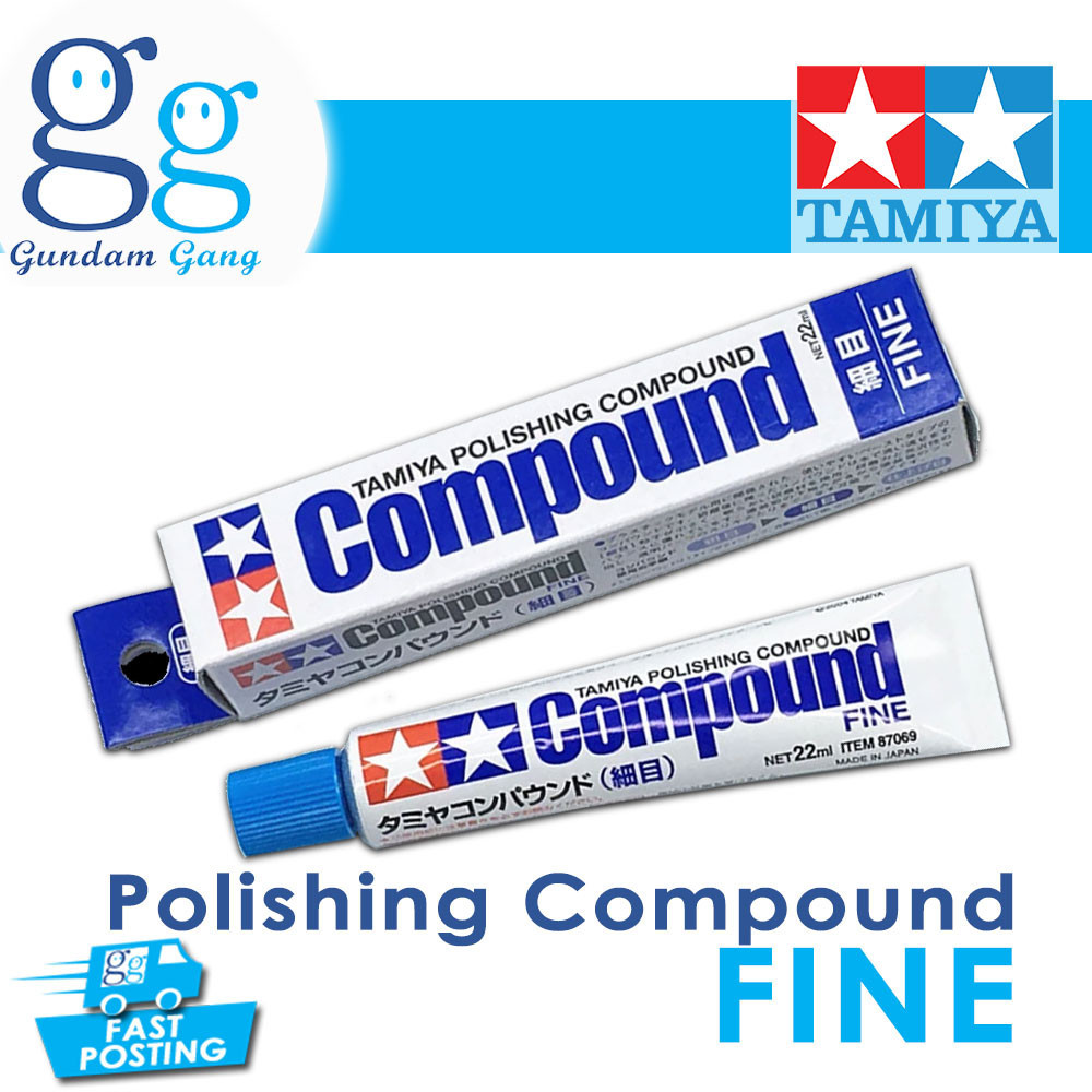Tamiya Polishing Compound Coarse | Fine | Finish [Gundam Gang] | Shopee ...