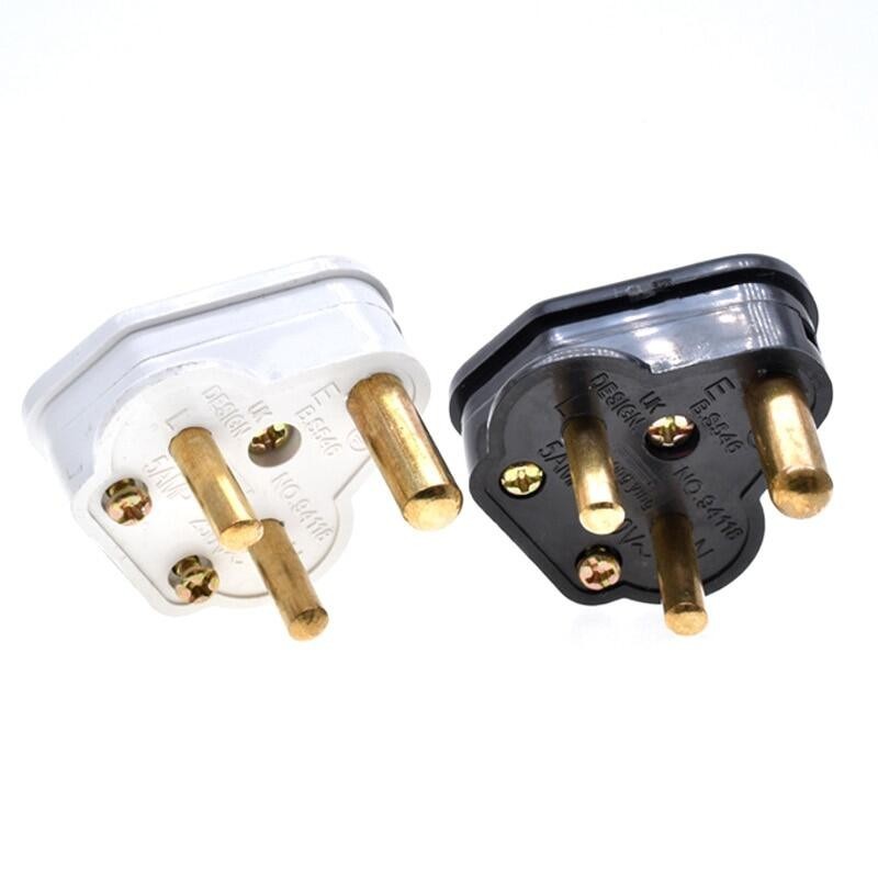 India South africa Wiring power cord plug BS546 removable cable ...
